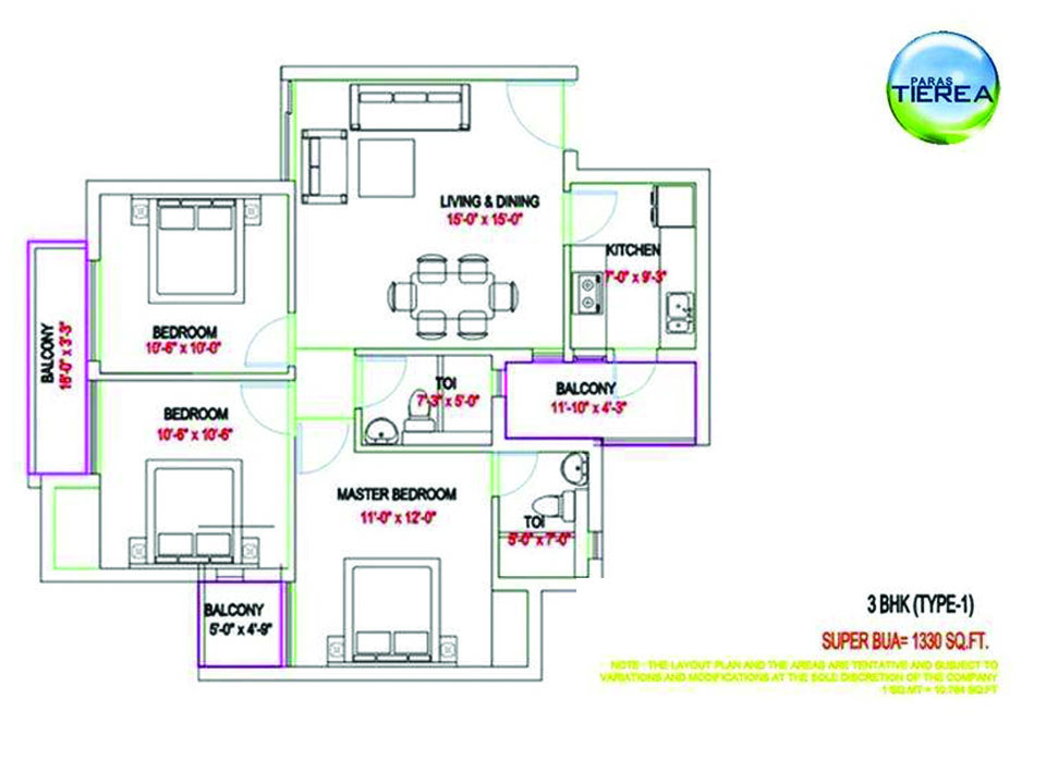 Paras Tierea Sector-137 Noida